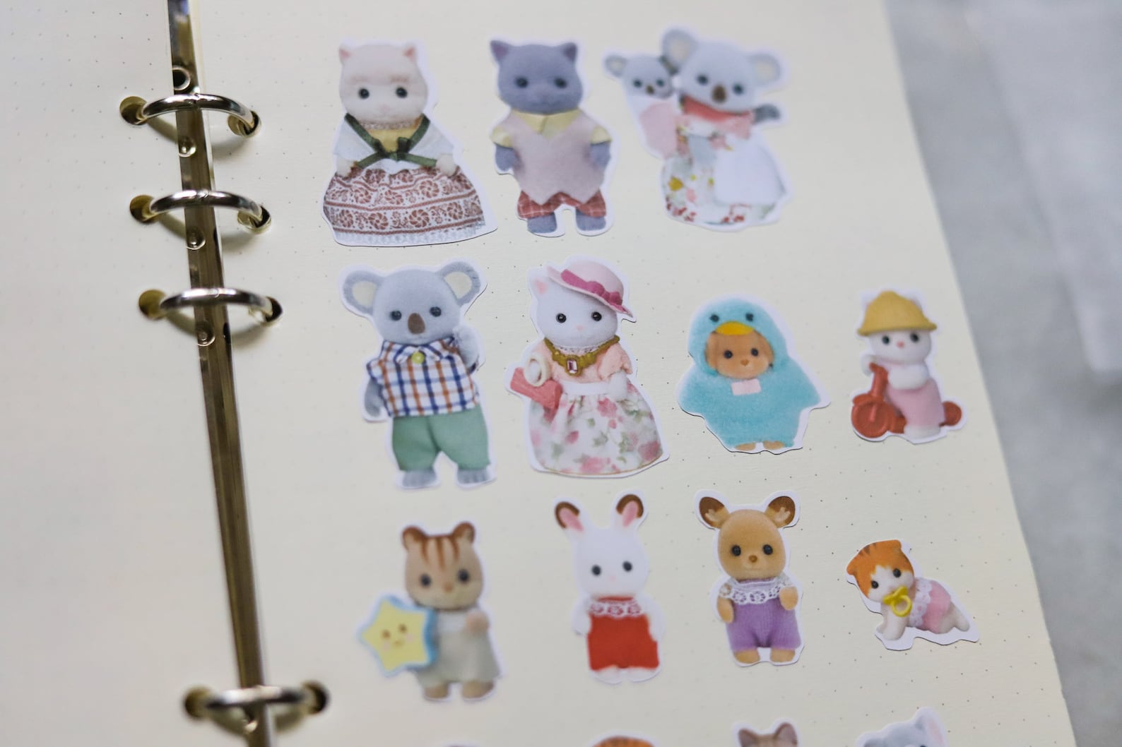 Calico Critter Stickers | Etsy