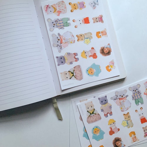 Calico Critter Stickers - Etsy