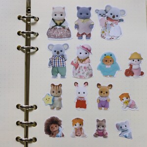 Calico Critter Stickers - Etsy