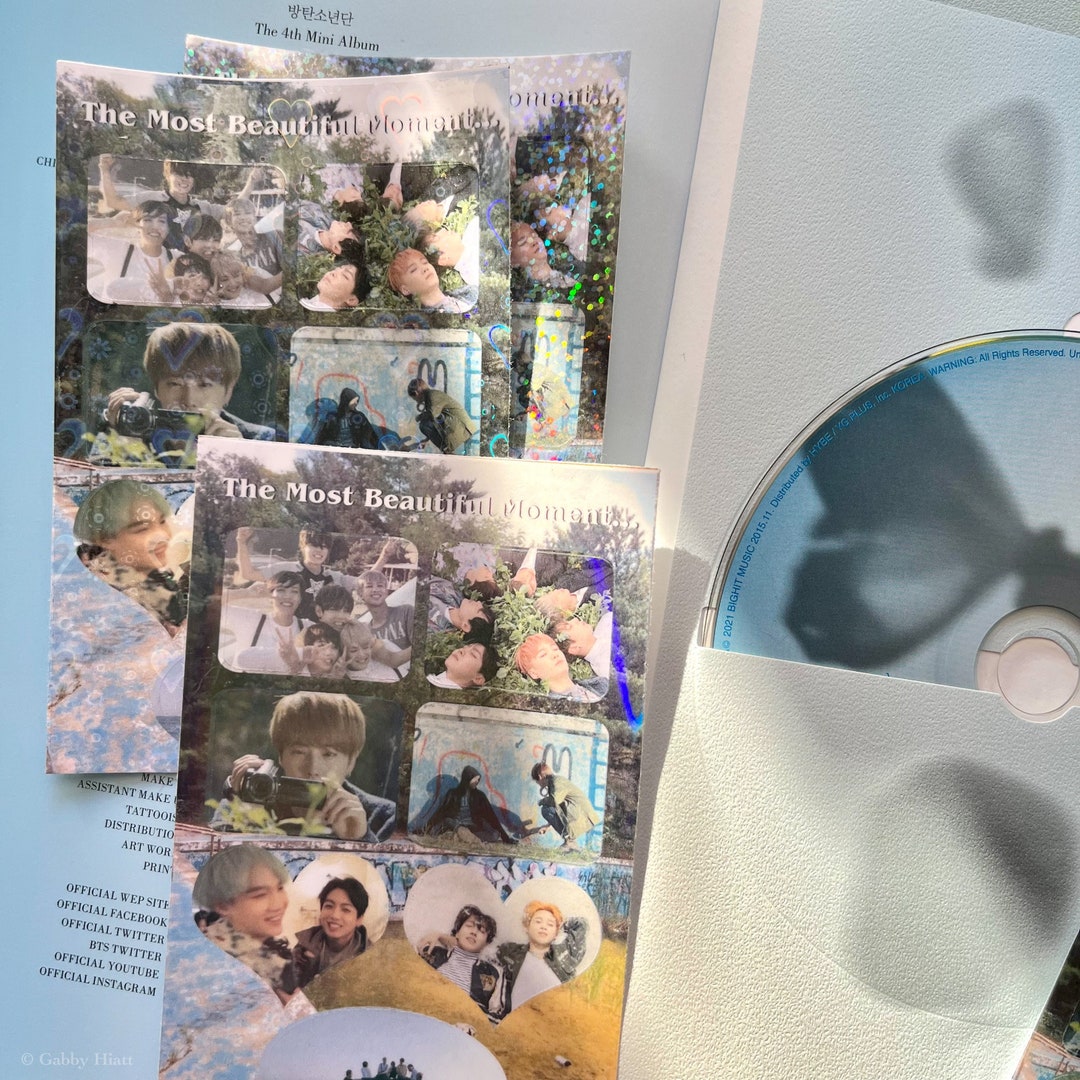 BTS Hyyh the Most Beautiful Moment Stickers - Etsy