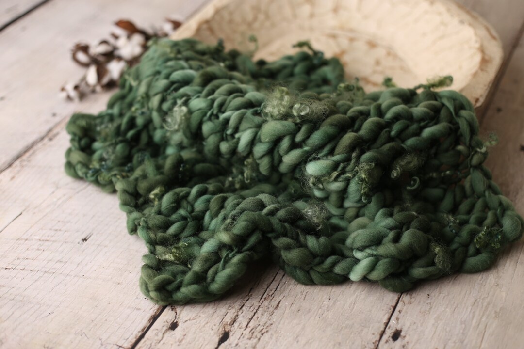 Pine CURLY Dünne und dicke Decke Grün Mini Decke Bestoßen Decke ...