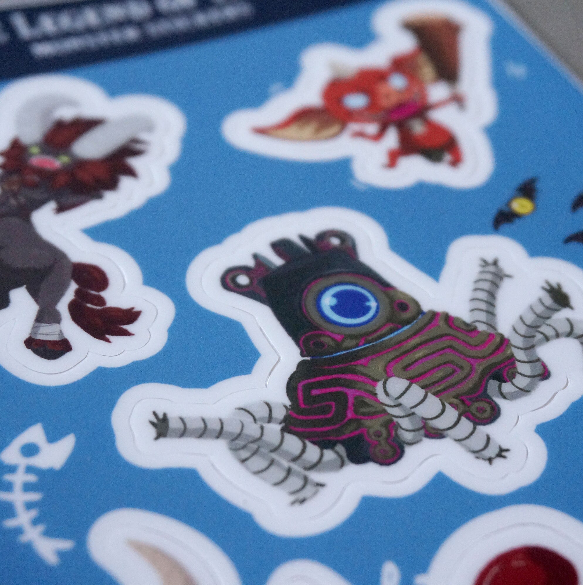 Loz Botw Monster Waterproof Sticker Sheet Hyrule Monster Stickers - Etsy