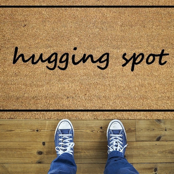 Hand Painted Rug - Etsy