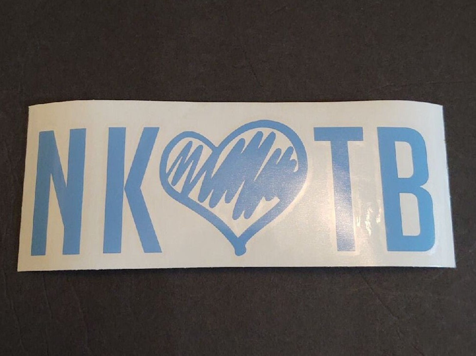 NKOTB New Kids on the Block Heart Vinyl Decal - Etsy