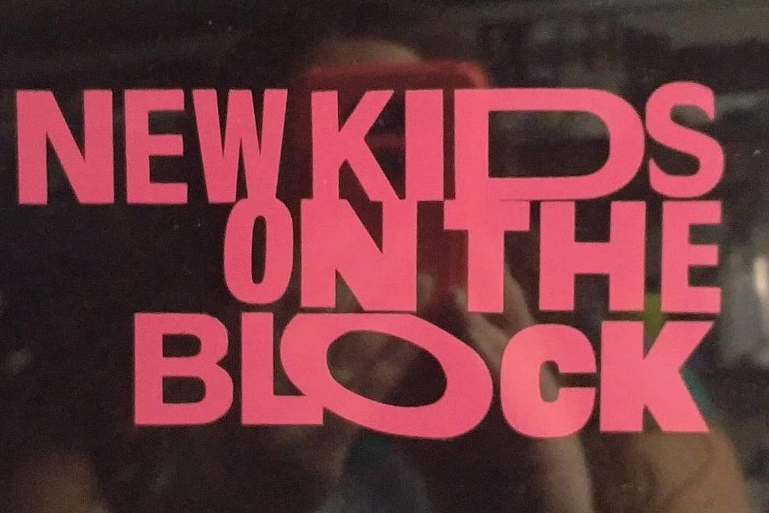 New Kids on the Block-nkotb-vinyl Decal Logo - Etsy