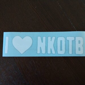 I 'heart' Nkotb-new Kids on the Block-vinyl Decal - Etsy