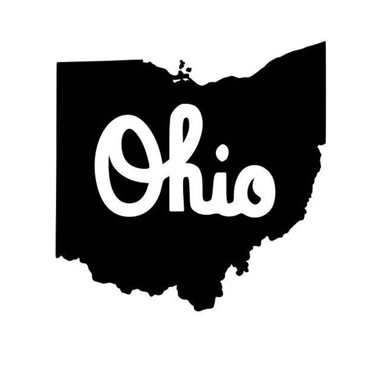 Ohio Proud Vinyl Decal - Etsy