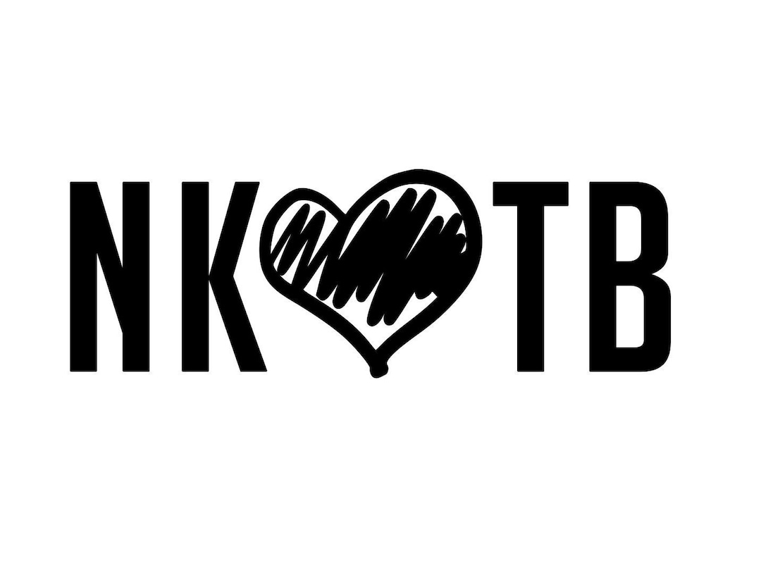 NKOTB New Kids on the Block Heart Vinyl Decal - Etsy