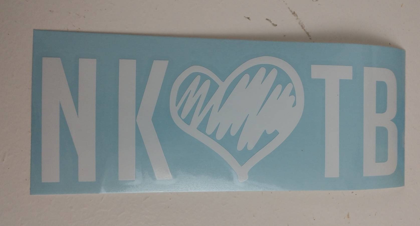 NKOTB New Kids on the Block Heart Vinyl Decal | Etsy