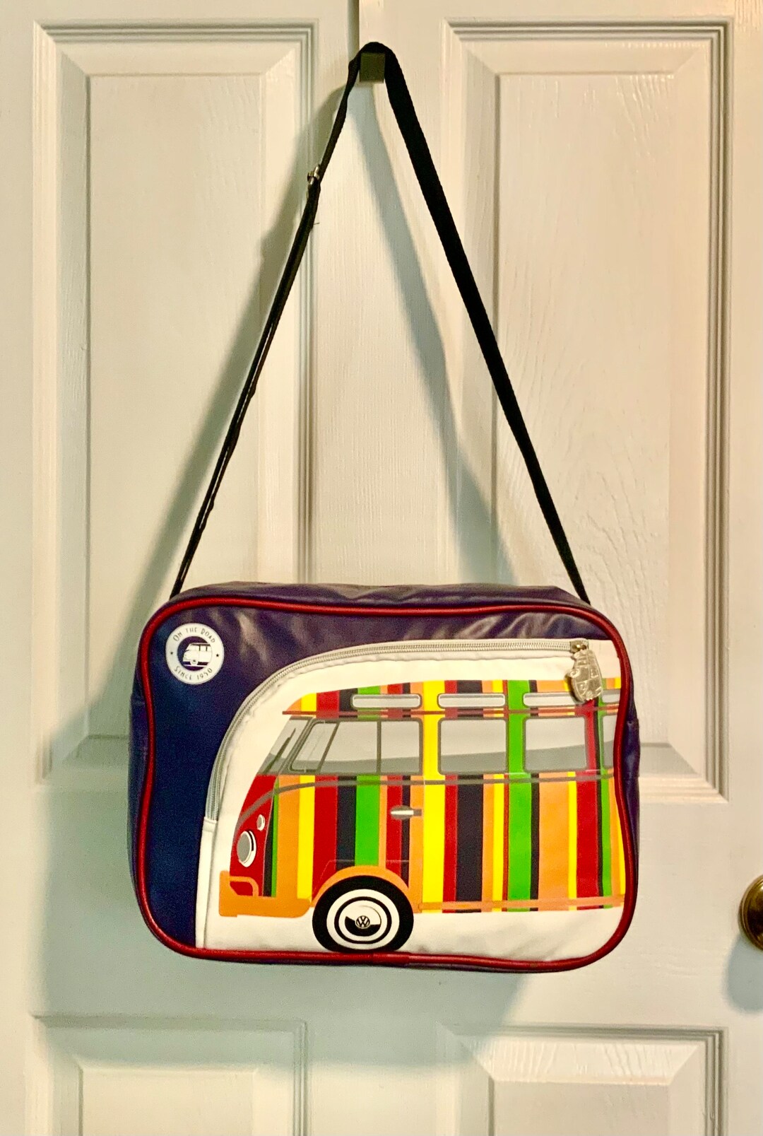 Retro VW Bus Messenger Bag - Etsy