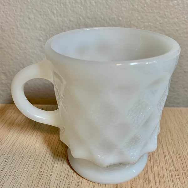 Milk Glass Mugs - Etsy