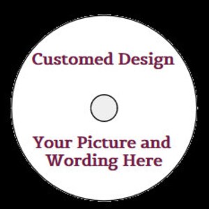 Custom Designed Labels for Cds, Dvd/blu-ray Sticker Design ...