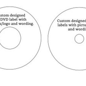 Custom Designed Labels for Cds, Dvd/blu-ray Sticker Design ...