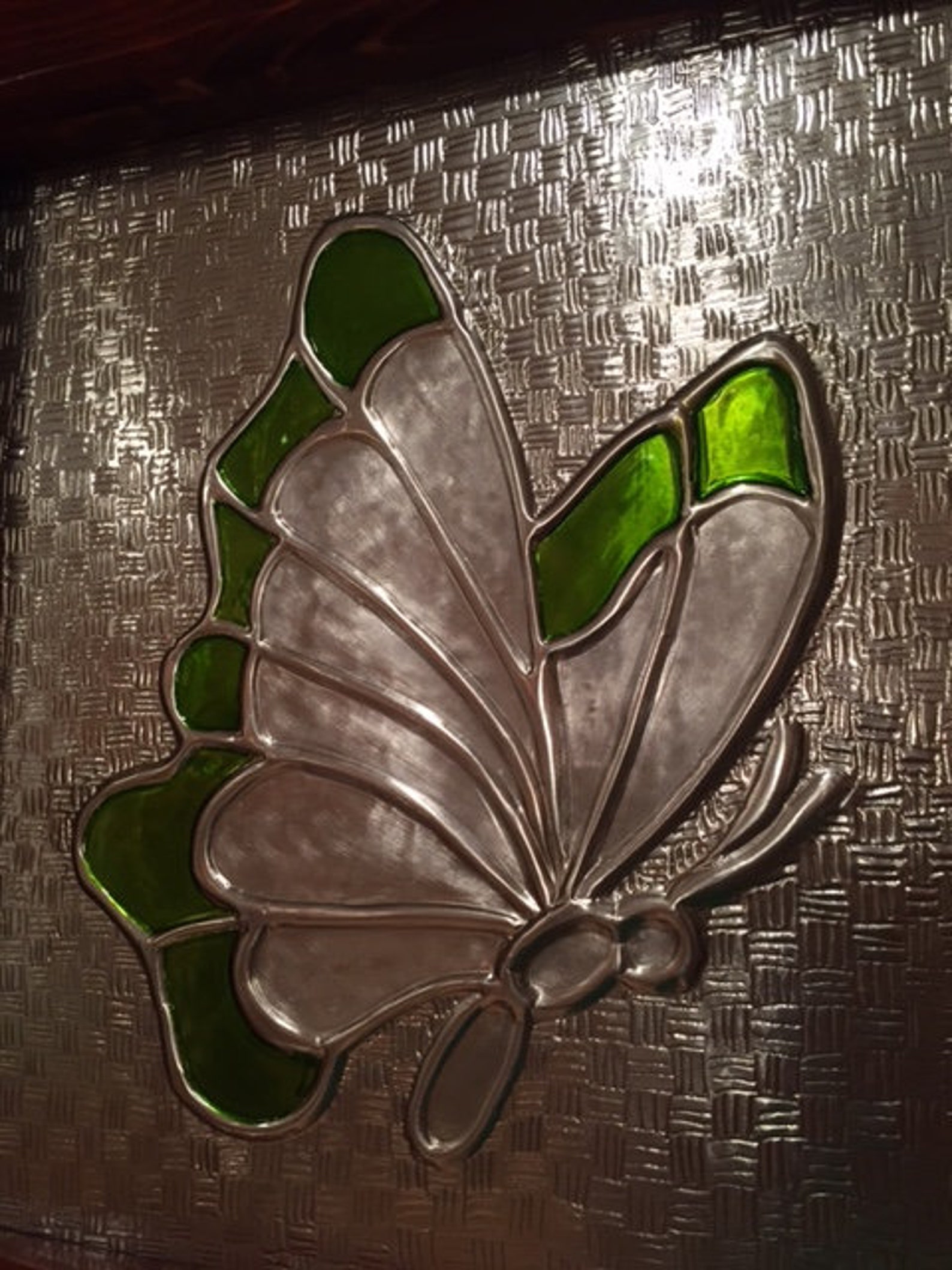 Papalotl (butterfly). Mexican Style Embossed Aluminum Wall Art ...