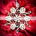 A-style Mandolin Musical Instrument Laser Cut Wood Snowflake Ornament ...