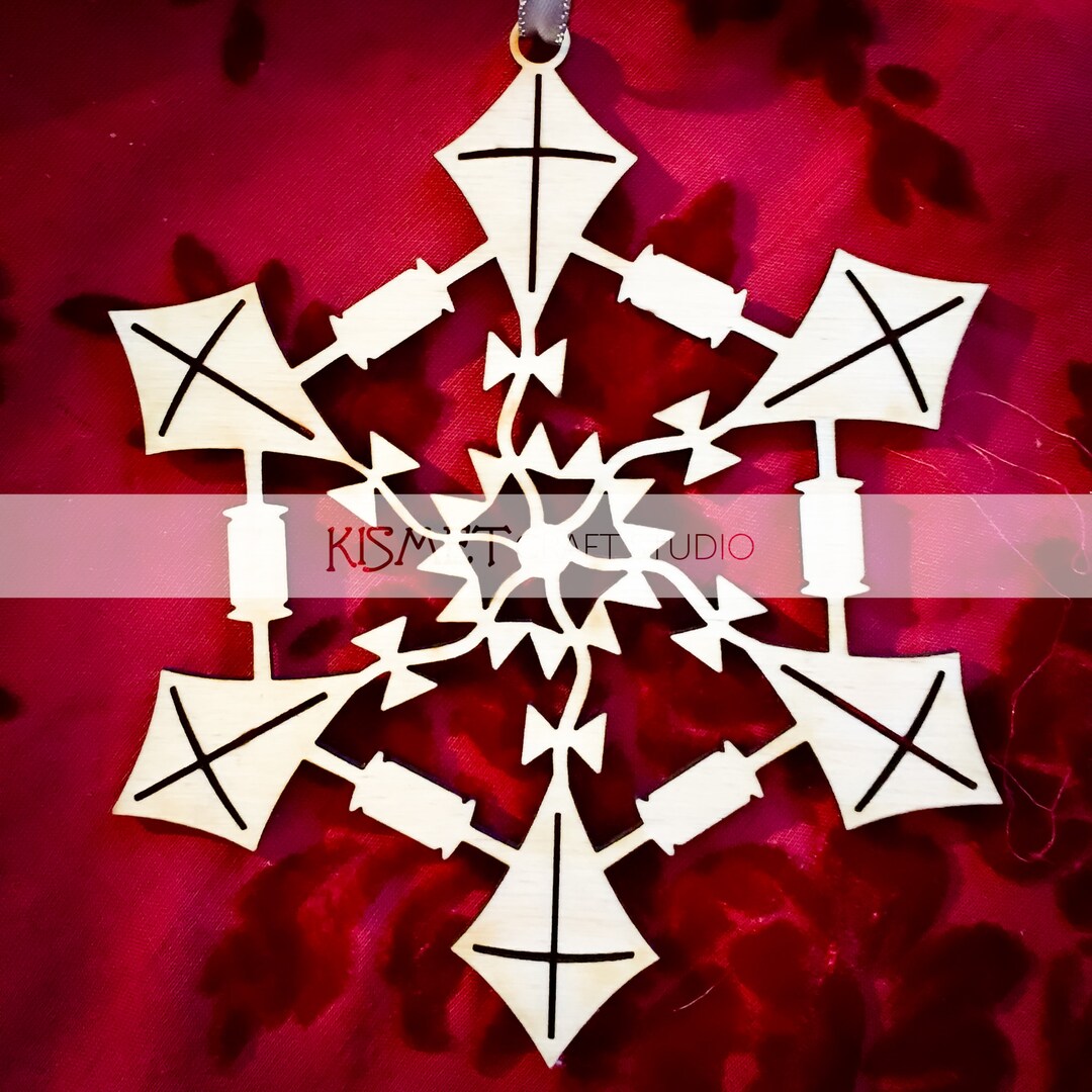 Kite Laser Cut Wood Snowflake Ornament - Etsy