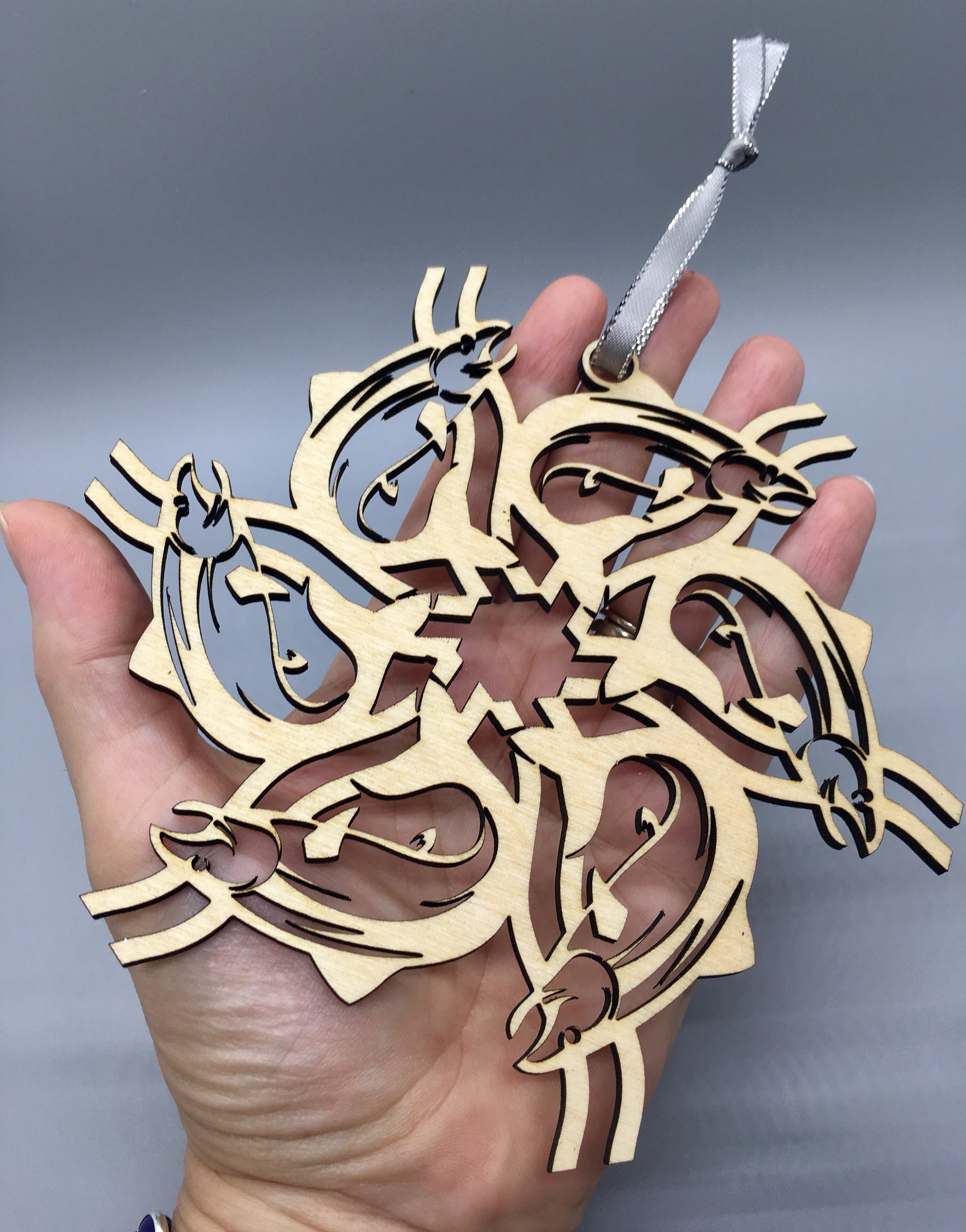 Game of Thrones House Tully Trout Fish Laser Cut Wood | Etsy