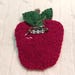 Red Apple Wool Felt Pin, Whimsical Pins, Teachers Apple # 37 - Etsy