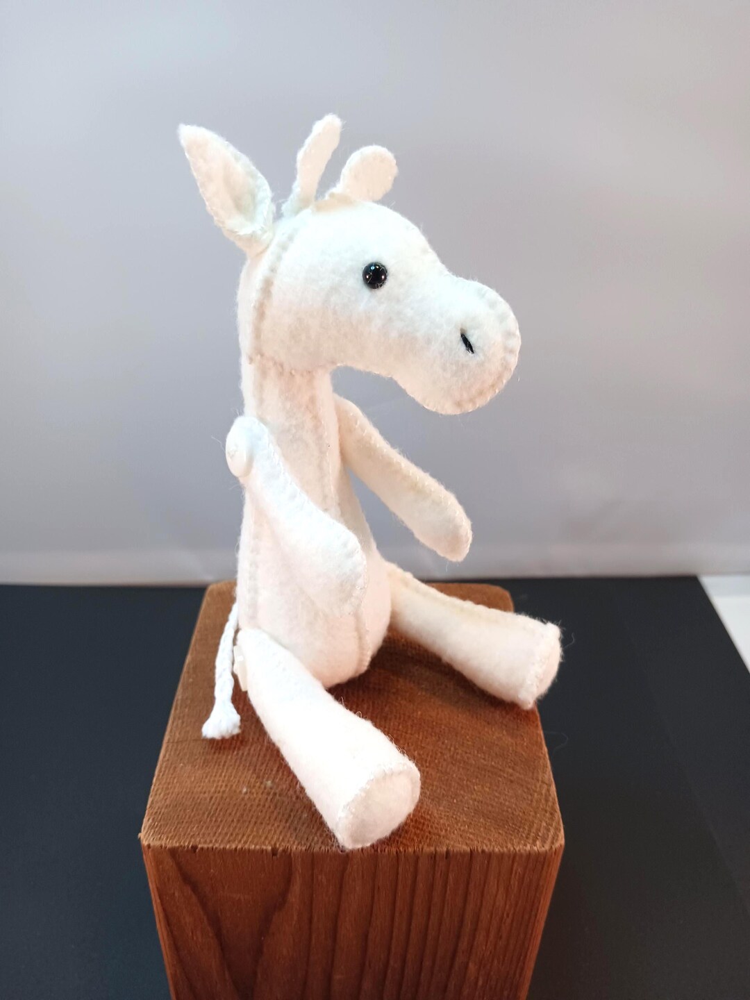 The Last White Giraffe, 6 3/4 Inch Jointed Giraffe, # 19 - Etsy