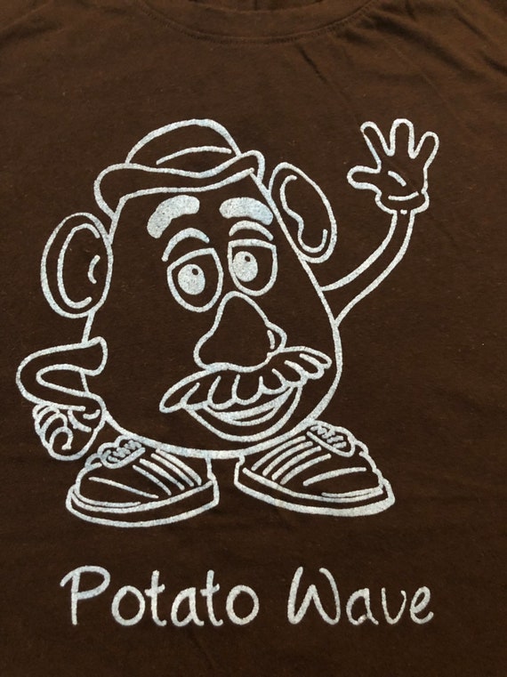 Potato Wave Novelty T-shirts and Sweatshirts | Etsy