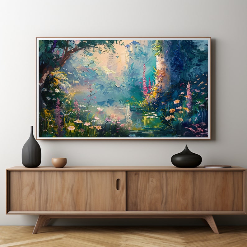 Samsung Frame TV Art Pastel Spring Collection Set of 5 Digital TV ...