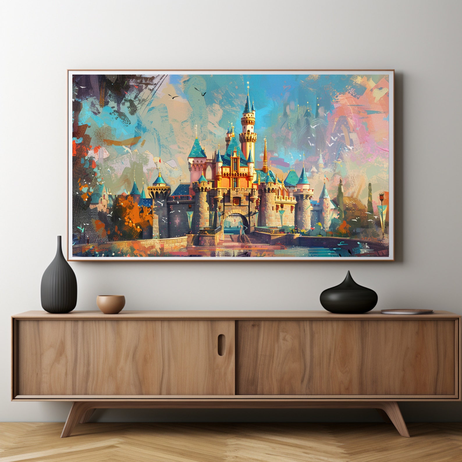 Samsung Frame TV Art - 'west Coast Magic' | Set of 5 Digital Art for ...