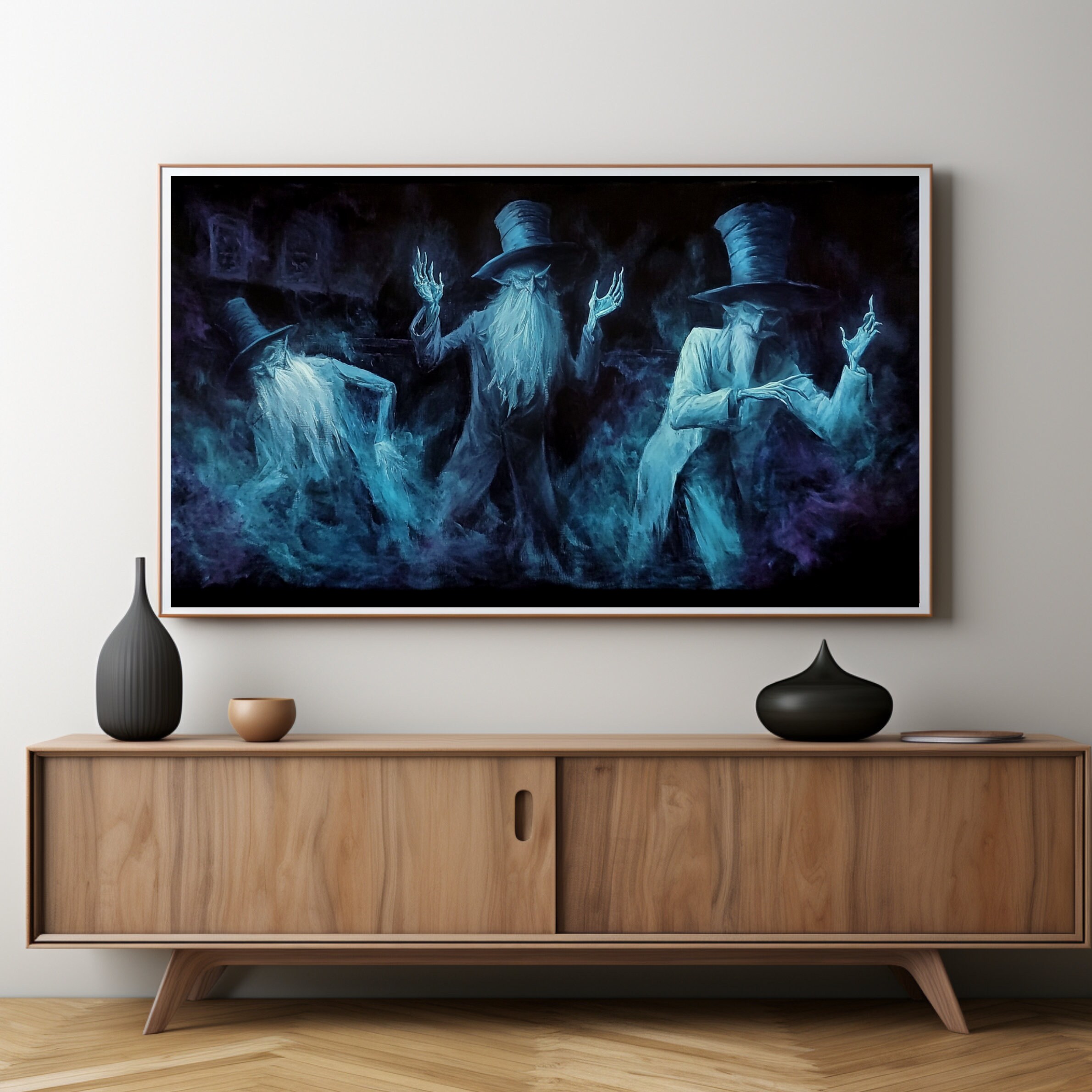 Samsung Frame TV Art '999 Ghosts' Set of 5 Digital TV Wallpapers ...