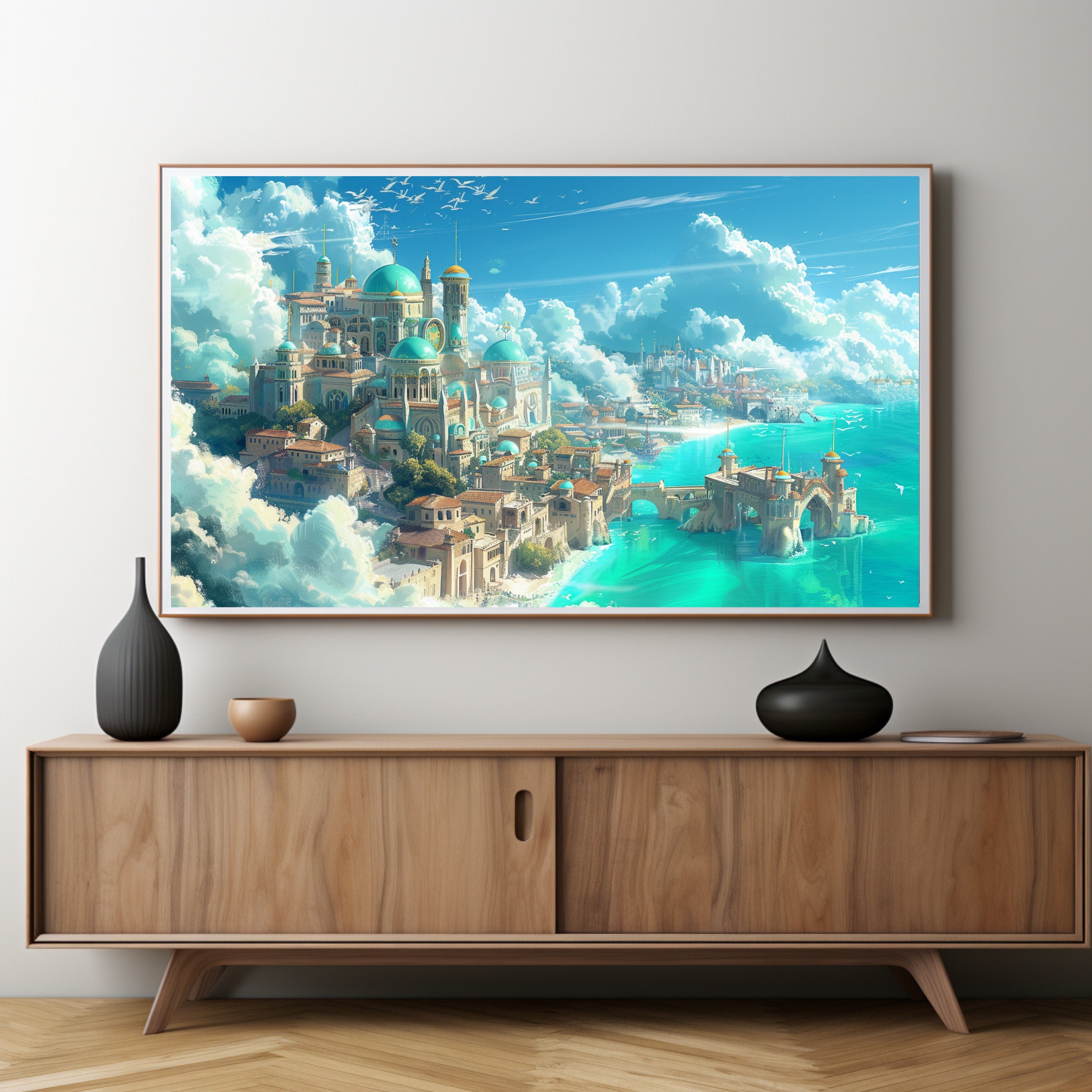 Samsung Frame TV Art 'ACOTAR Courts' Set of 5 Digital TV Wallpapers ...