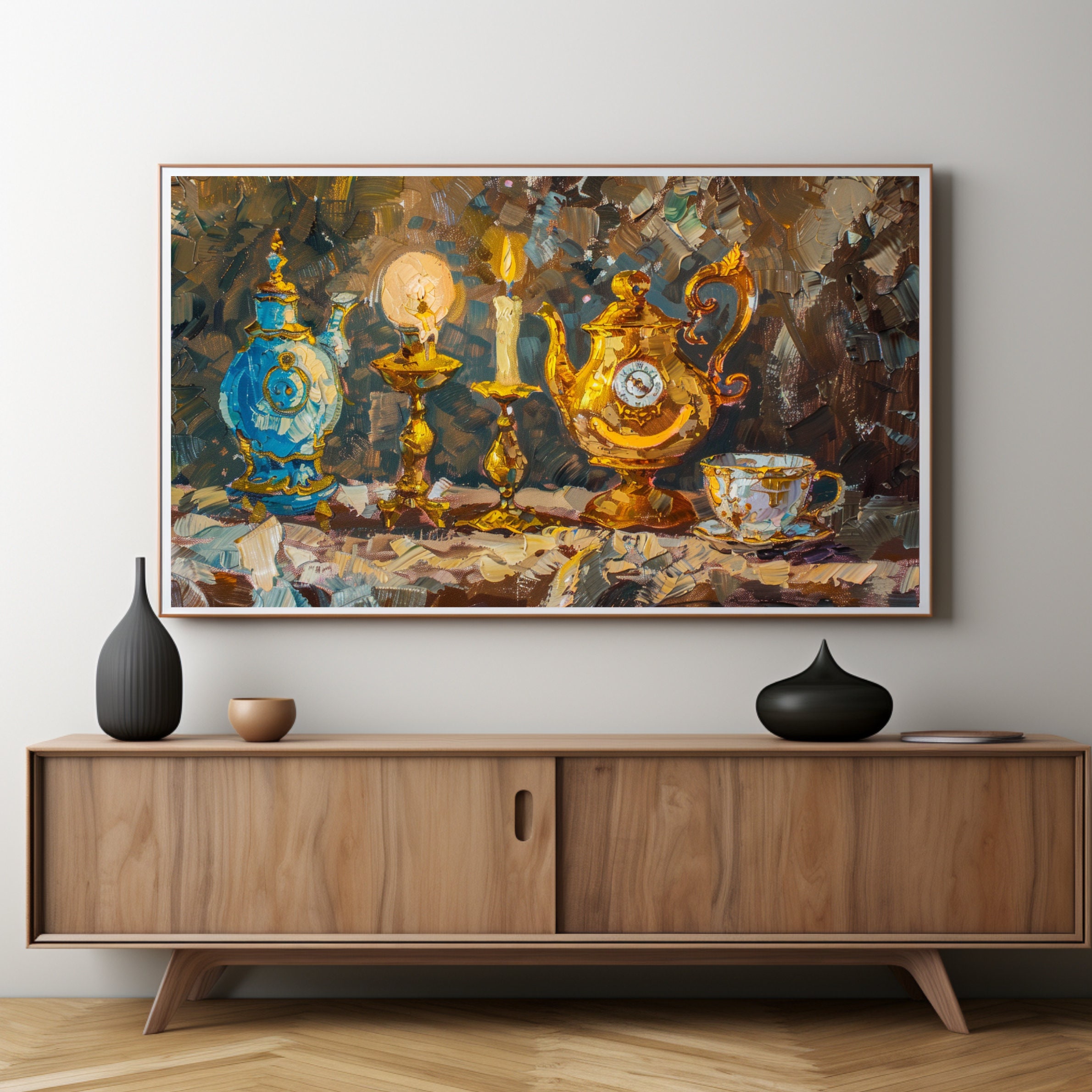 Samsung Frame TV Art 'belle of the Ball' Collection Set of 5 Digital TV ...