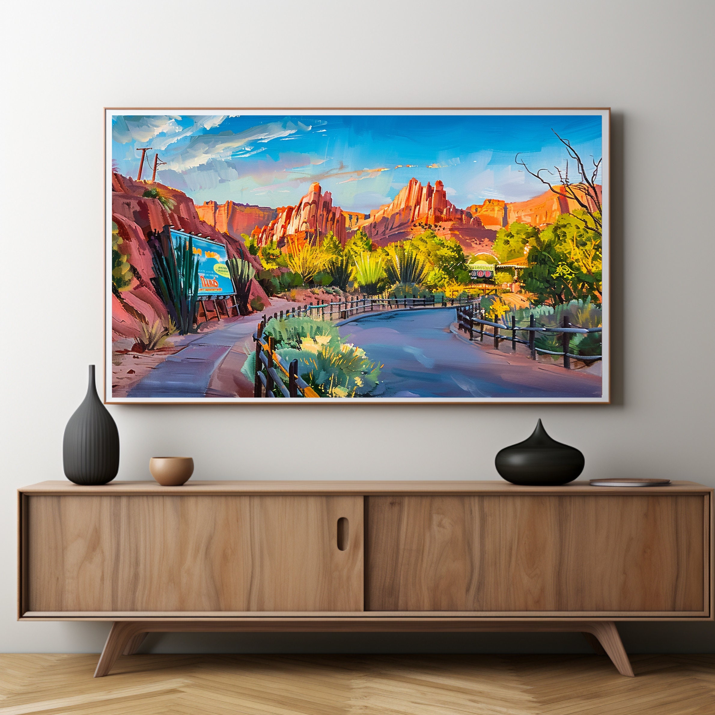 Samsung Frame TV Art Bundle - DL Park Collection | Hi-res Digital TV ...