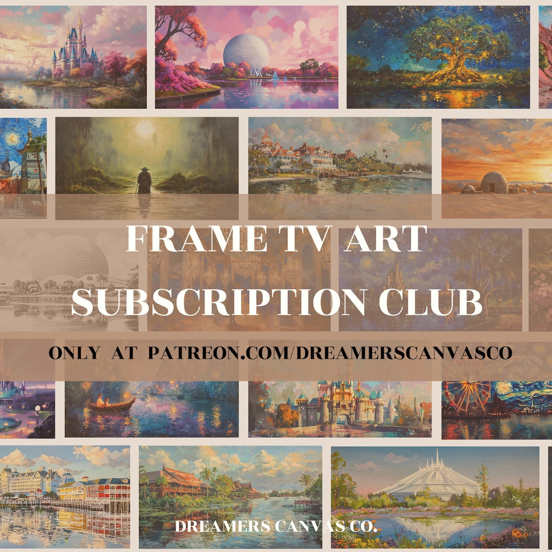 Samsung Magical Frame TV Art SUBSCRIPTION Club | Hi-res Digital Art for ...