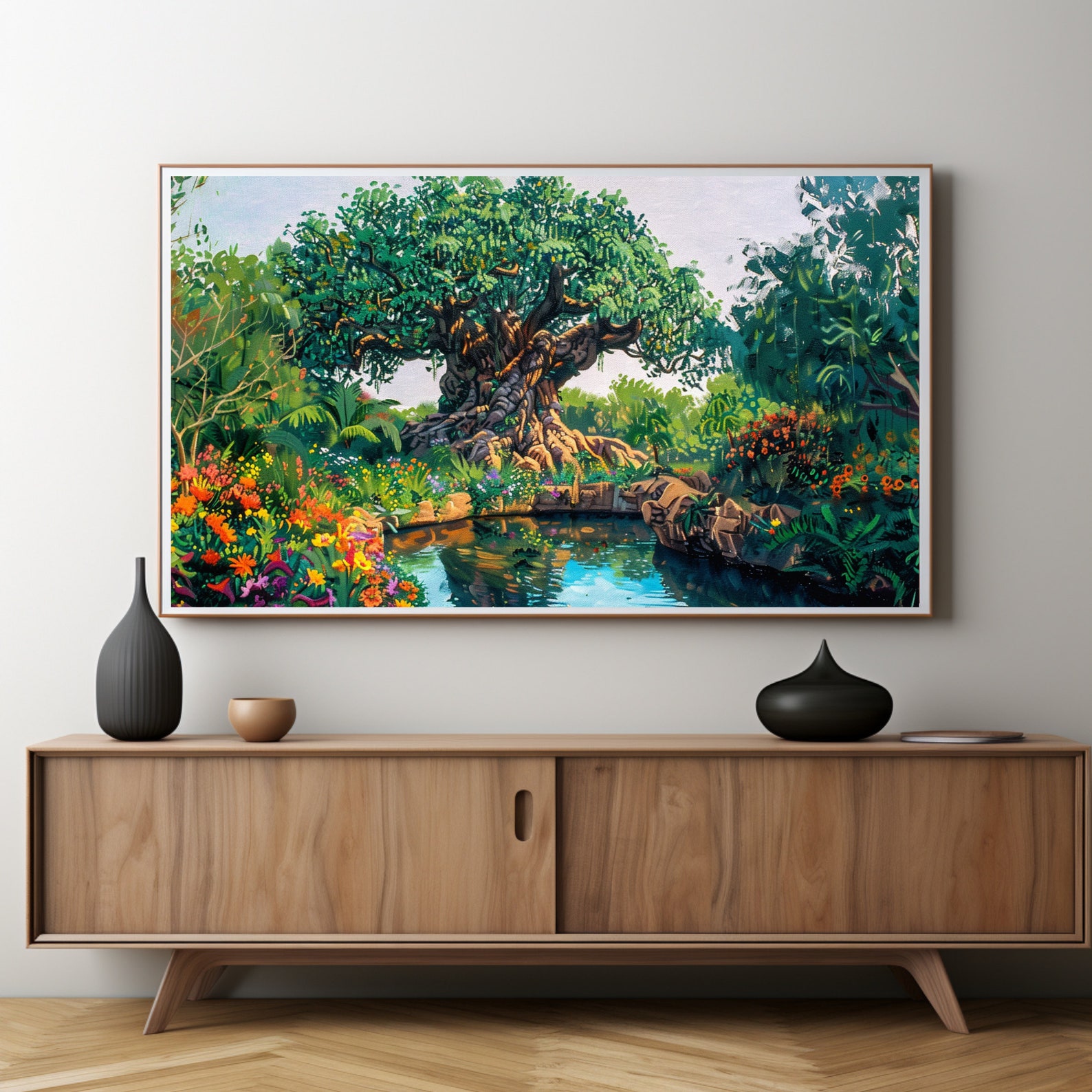 Samsung Frame TV Art - 'summer Floral Magic' | Set of 5 Digital Art for ...