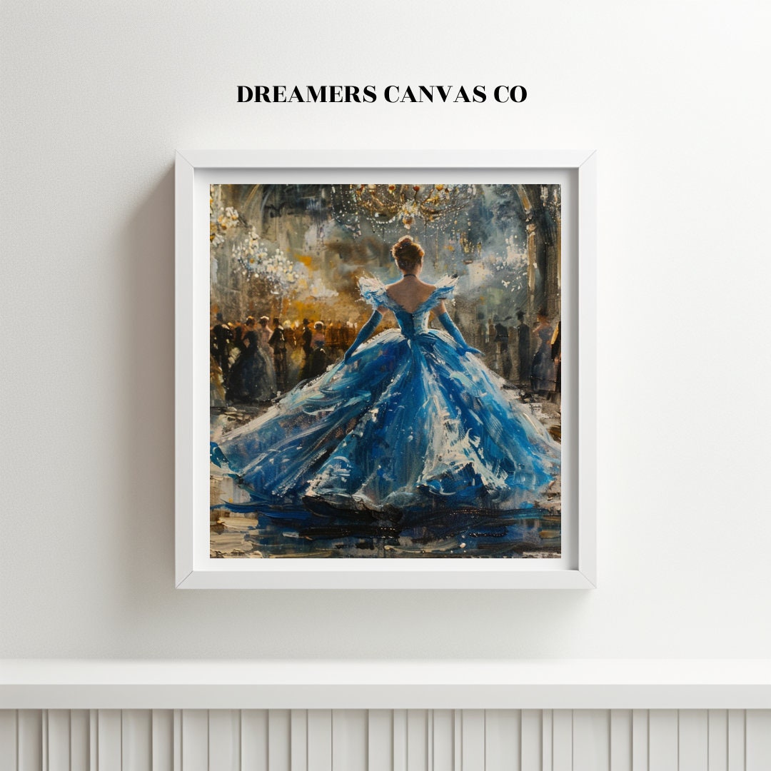 Cinderella Oil Painting