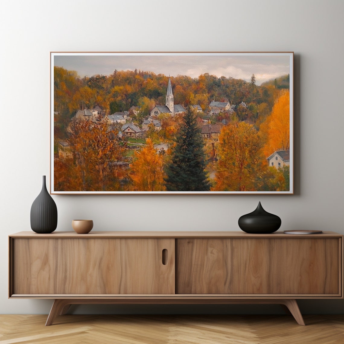 Samsung Frame TV Art - 'gilmore Girl Autumn' | Set of 5 Digital Art for ...