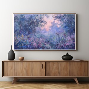Samsung Frame TV Art - 'periwinkle Portraits' | Set of 5 Digital Art ...