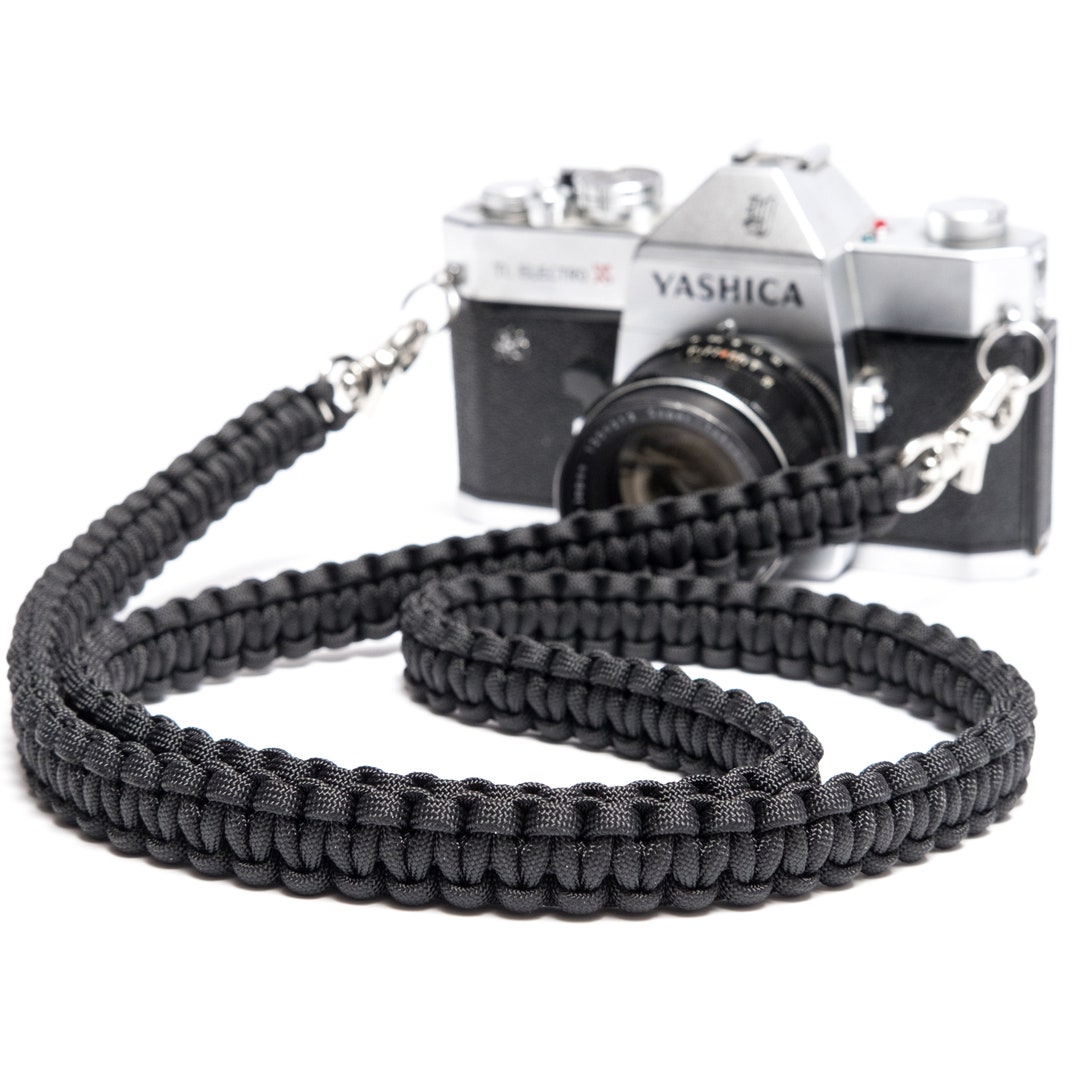 Metal Clasp Braided Camera Strap - Apmots - Paracord Shoulder Sling ...