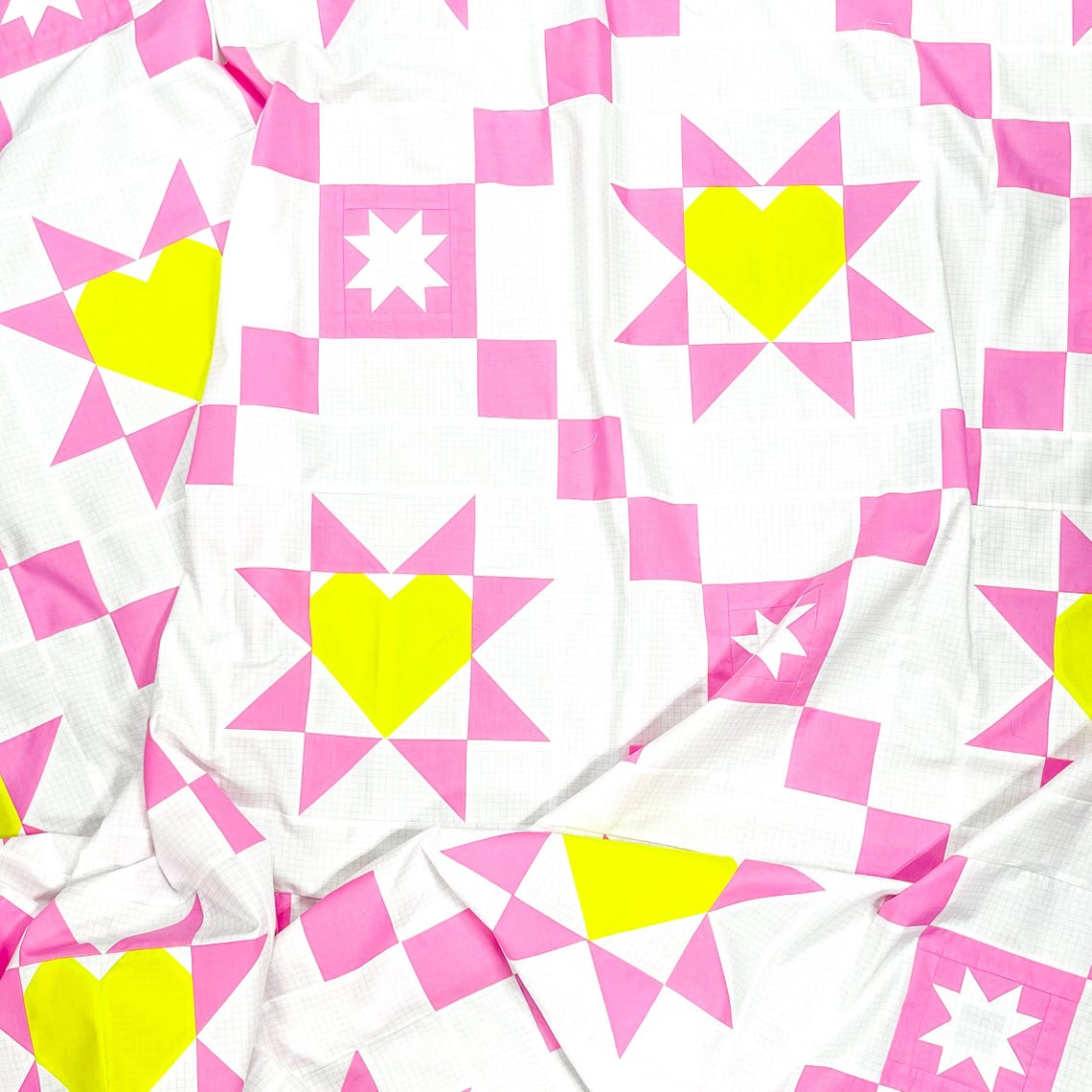 Starry Hearts Quilt Pattern - Digital Download - Etsy