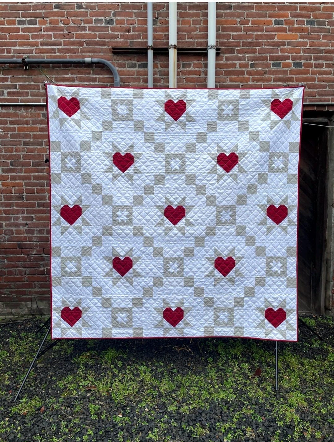 Starry Hearts Quilt Pattern - Digital Download - Etsy