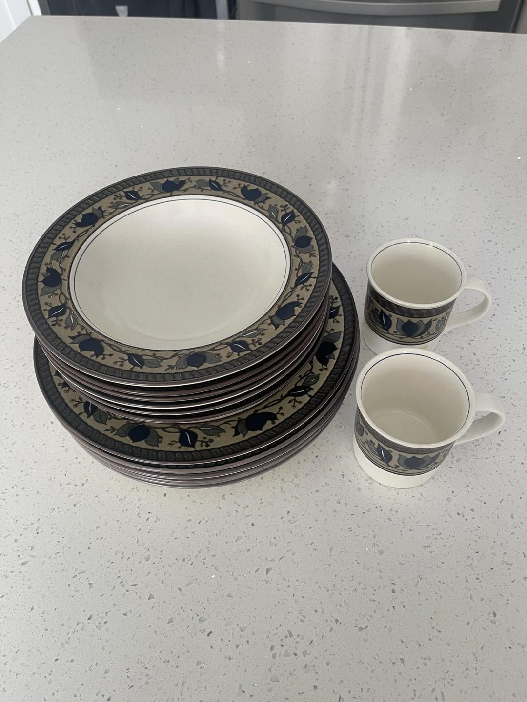 Replacement Set of Vintage Mikasa Intaglio Arabella Dishes Dinner ...