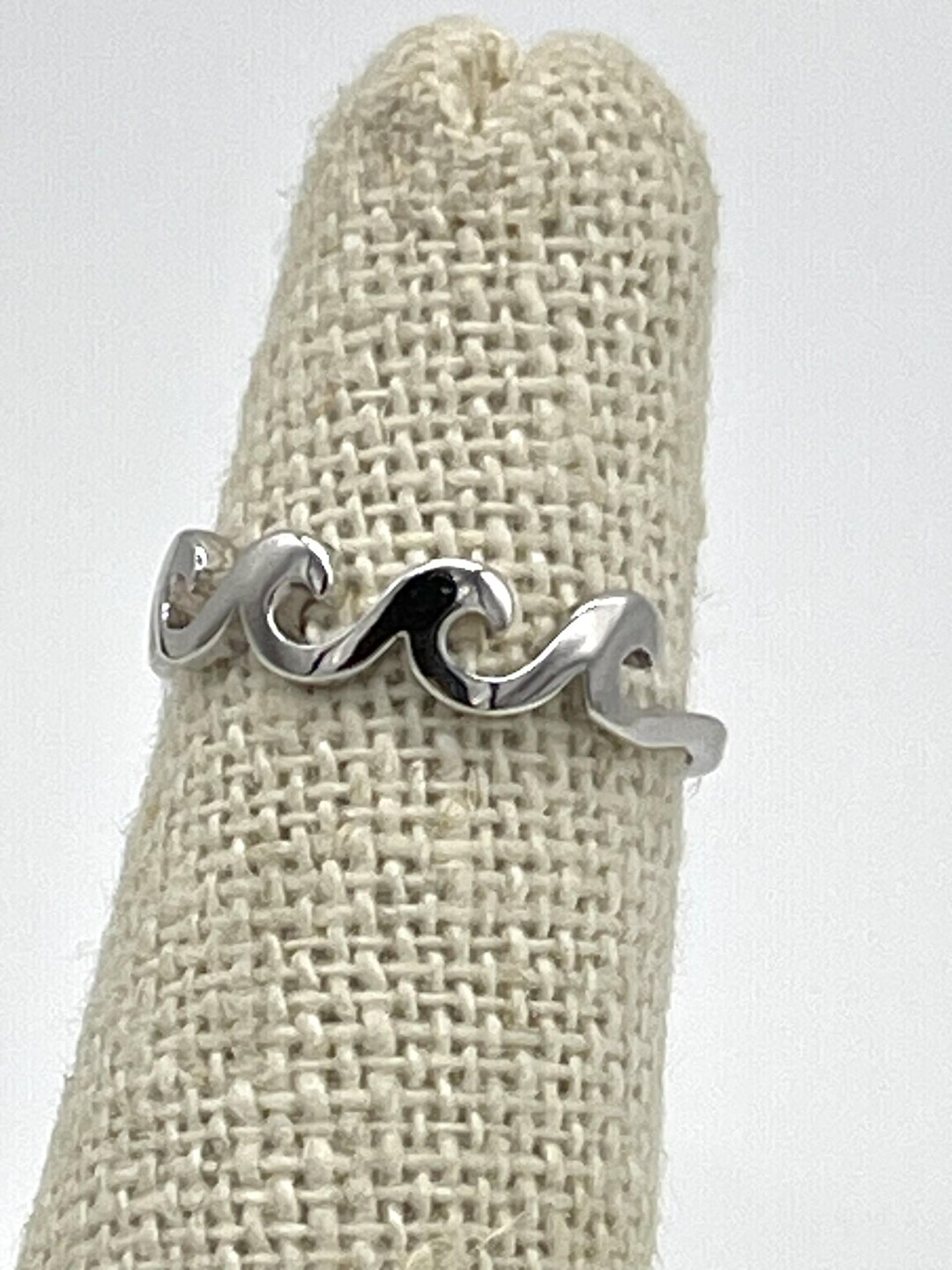 Sterling Silver Wave Toe Ring - Sea Wave - Ocean - Etsy