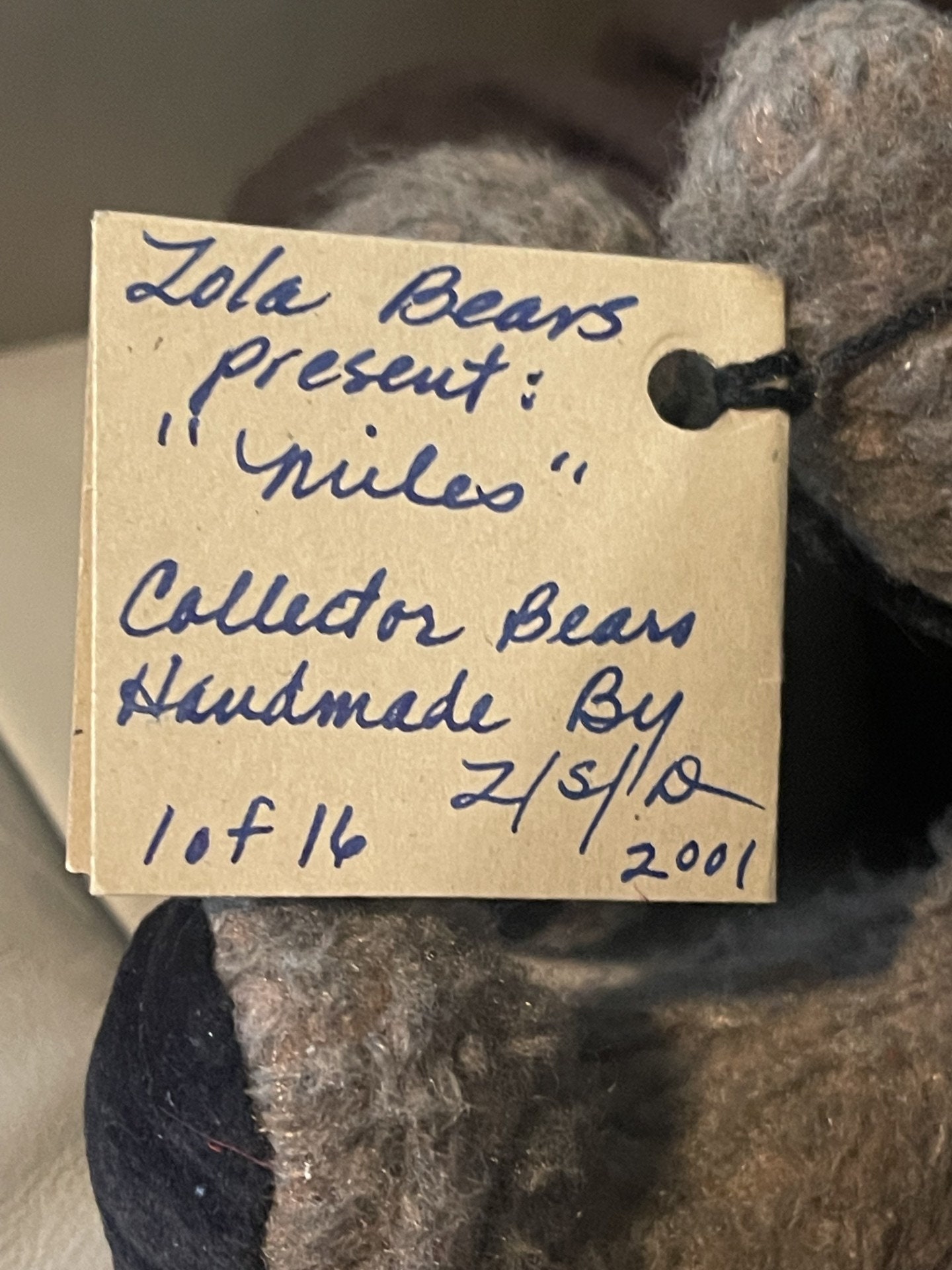 Heirloom Handmade Family of Three Teddy Bears - Etsy