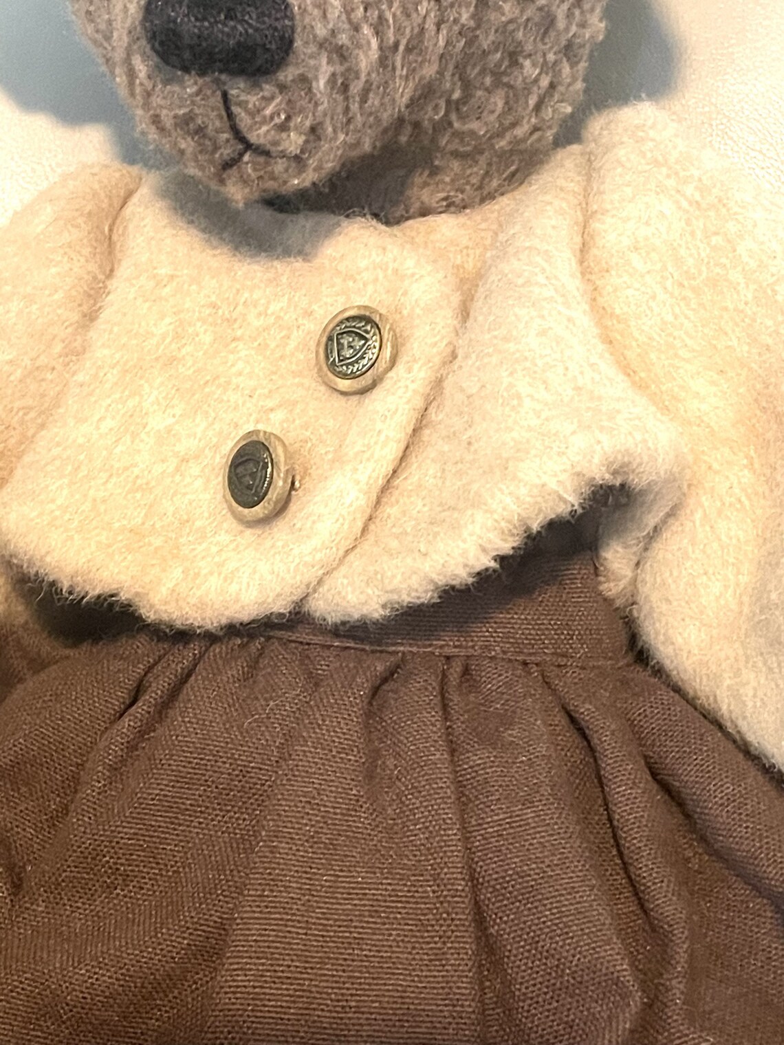 Heirloom Handmade Family of Three Teddy Bears - Etsy