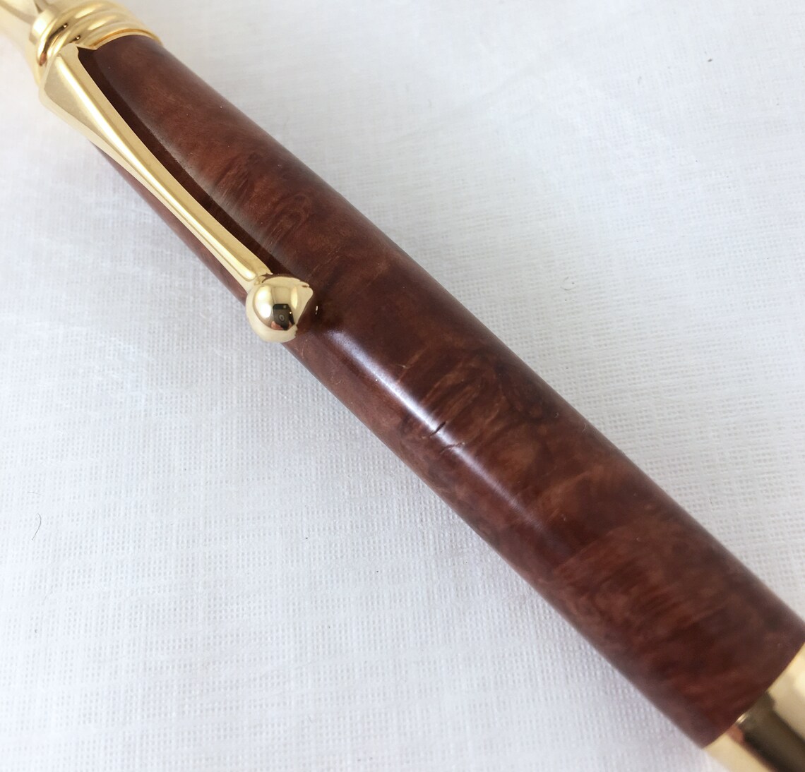 Americana Classic Australian Red Mallee Burl Wood Pen - Etsy