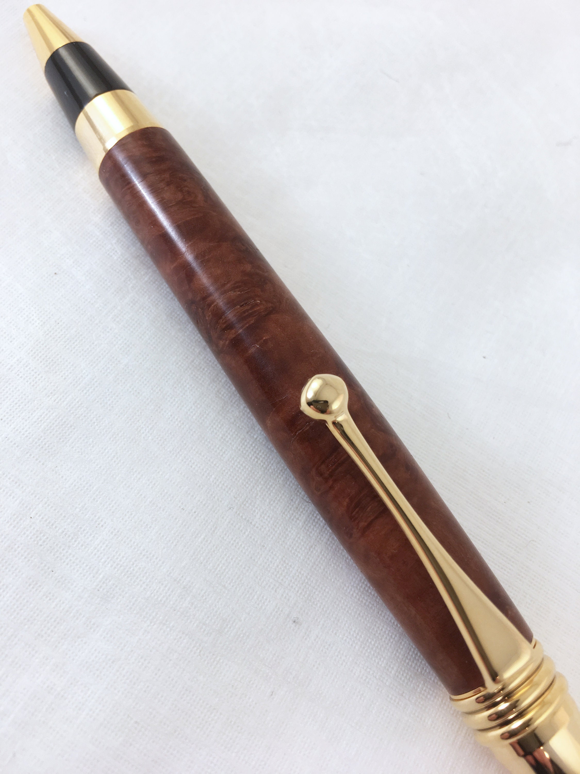 Americana Classic Australian Red Mallee Burl Wood Pen - Etsy