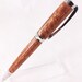 Concava Curly Pyinma (asian Satinwood) Wood Ball Point Wood Pen - Etsy