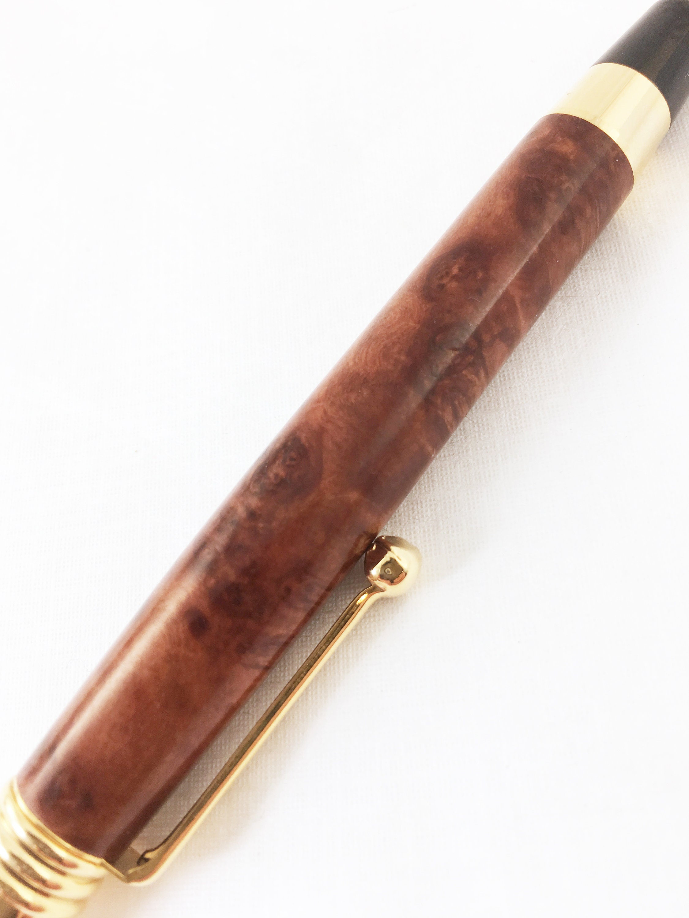 Americana Classic Australian Red Mallee Burl Wood Pen - Etsy