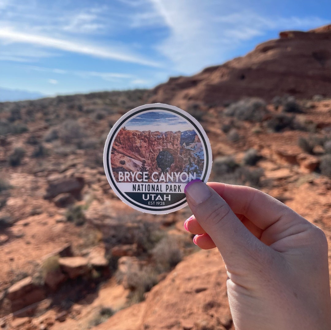 Bryce Canyon National Park Sticker - Vinyl Sticker, UV Resistant Decal ...