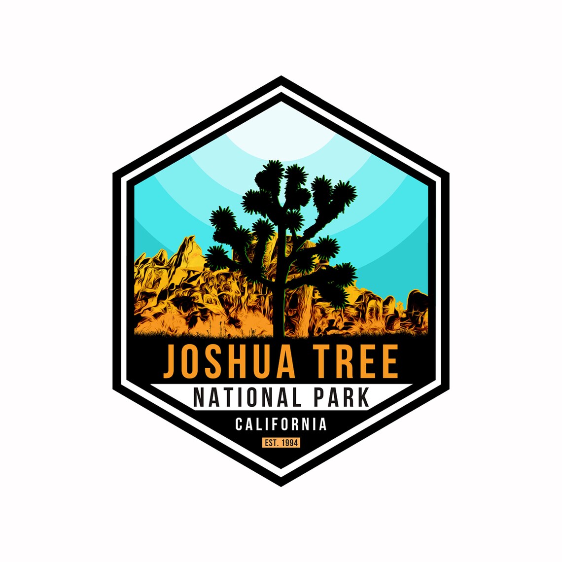 Joshua Tree National Park Sticker Vinyl Sticker UV - Etsy