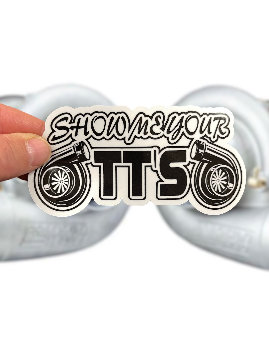 Show Me Your Turbos Sticker for Water Bottle Laptop Car Bumper ...