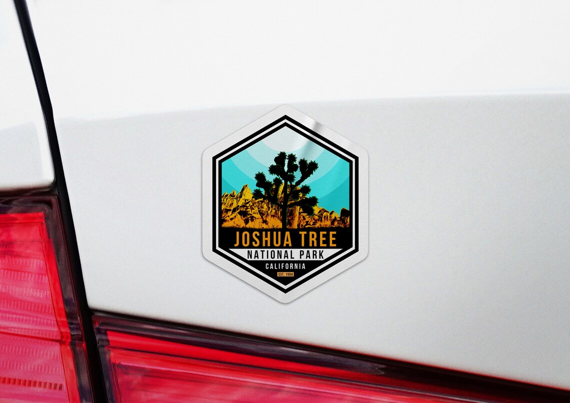 Joshua Tree National Park Sticker Vinyl Sticker UV - Etsy